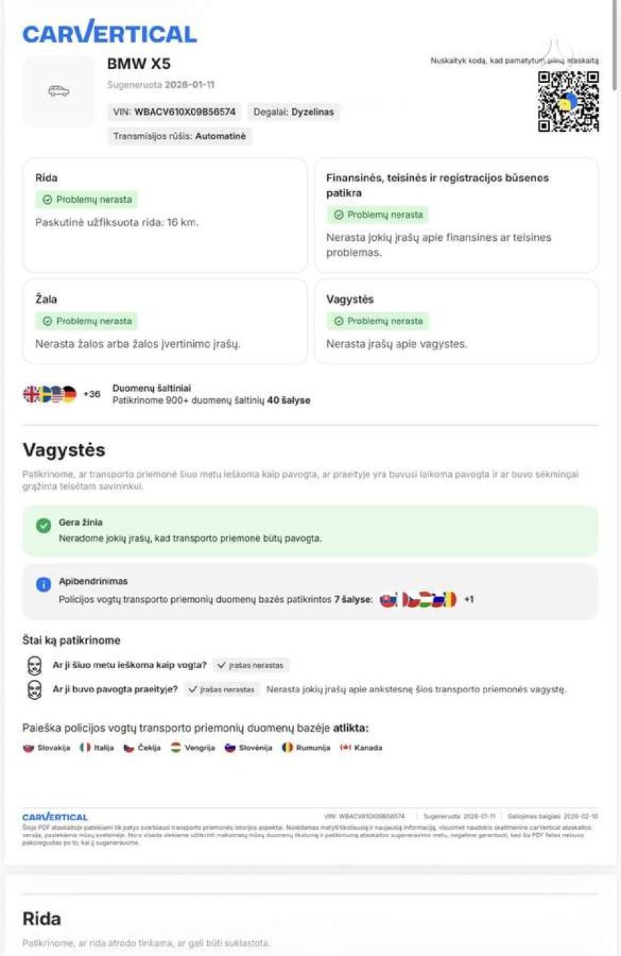 Черный БМВ Х5 2020 в Вильнюс, объемом двигателя 3.00 л и пробегом 130 тыс. км за 43999 €, фото 10 на AUTOMOTO.COM.LV