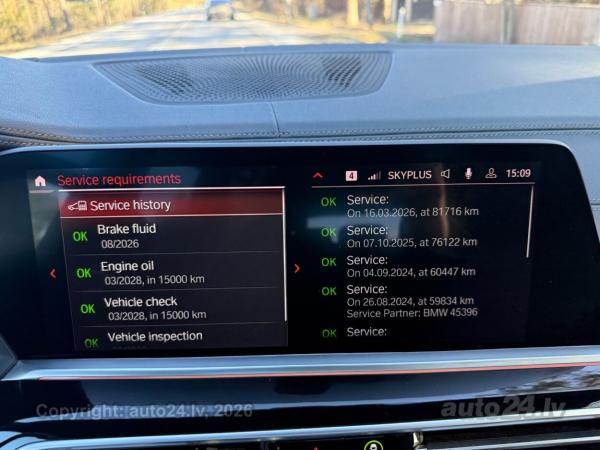 Черный БМВ Х5 2020 в Таллин, объемом двигателя 3.00 л и пробегом 83 тыс. км за 55000 €, фото 7 на AUTOMOTO.COM.LV
