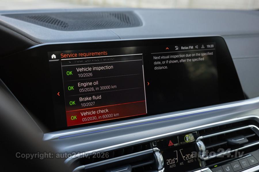 Black BMW X5 2020 in Tallinn, with an engine capacity of 3.00 L and mileage of 165 thousand km for 41540 €, photo 29 on AUTOMOTO.COM.LV