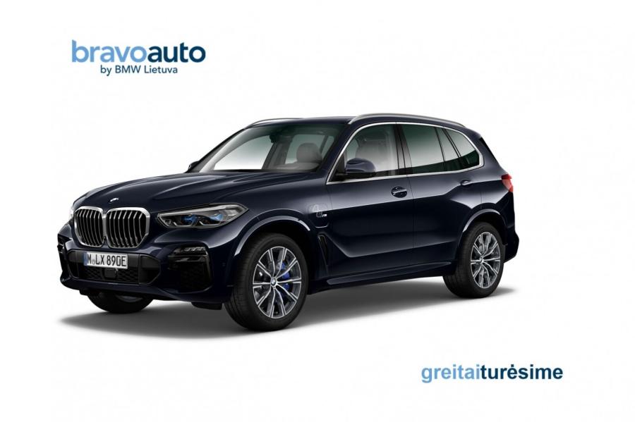 Black BMW X5 2020 in Vilnius, with an engine capacity of 3.00 L and mileage of 126 thousand km for 47991 €, photo 1 on AUTOMOTO.COM.LV