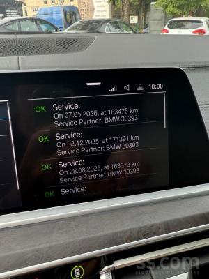 Black BMW X5 2020 in Riga, with an engine capacity of 3.00 L and mileage of 185 thousand km for 46000 €, photo 13 on AUTOMOTO.COM.LV