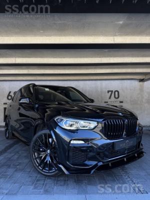 Black BMW X5 2020 in Riga, with an engine capacity of 3.00 L and mileage of 224 thousand km for 41990 €, photo 7 on AUTOMOTO.COM.LV