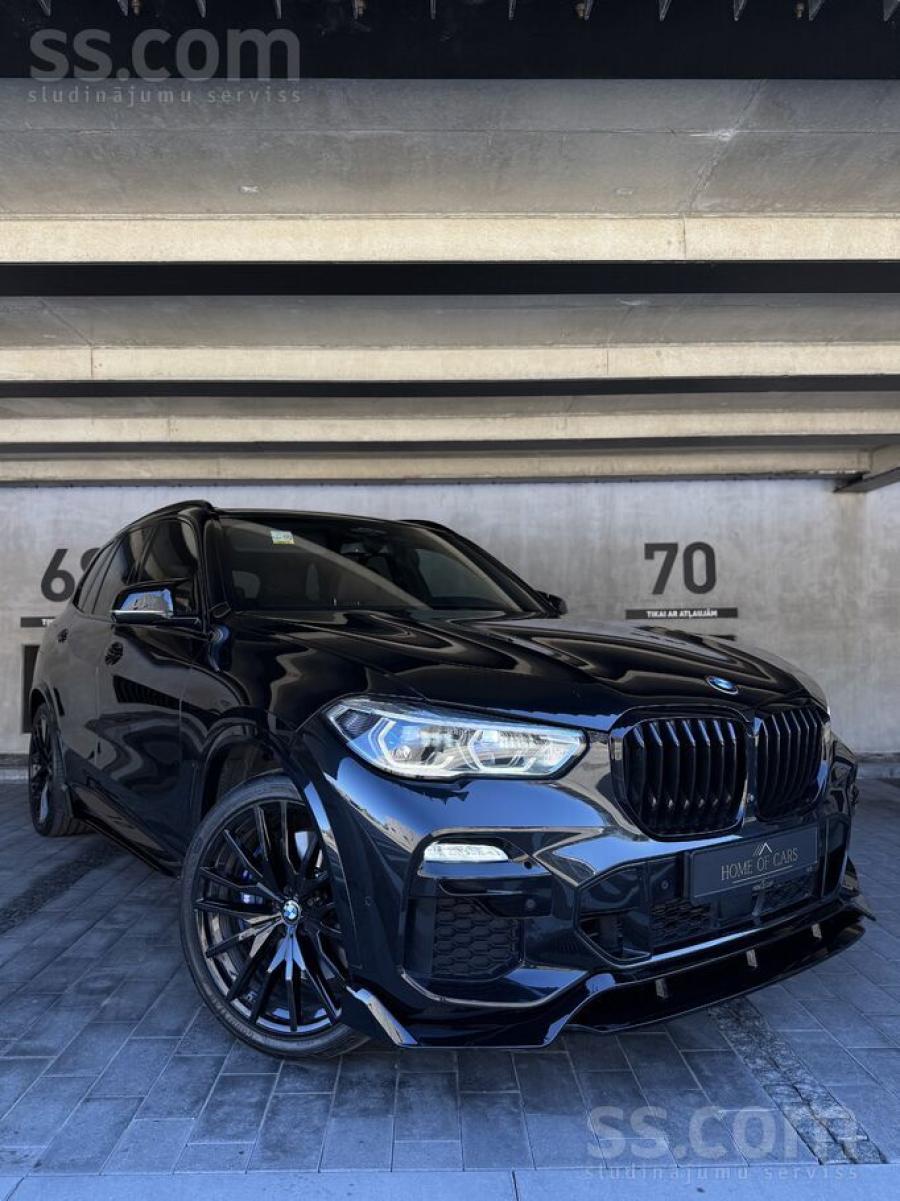 Black BMW X5 2020 in Riga, with an engine capacity of 3.00 L and mileage of 224 thousand km for 41990 €, photo 7 on AUTOMOTO.COM.LV