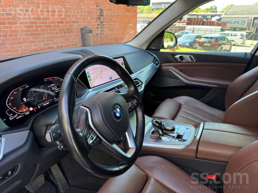 Melns BMW X5 2020 Rīga, ar dzinēja tilpumu 3.00 L un nobraukumu 146 tūkst. km par 42350 €, foto 7 vietnē AUTOMOTO.COM.LV