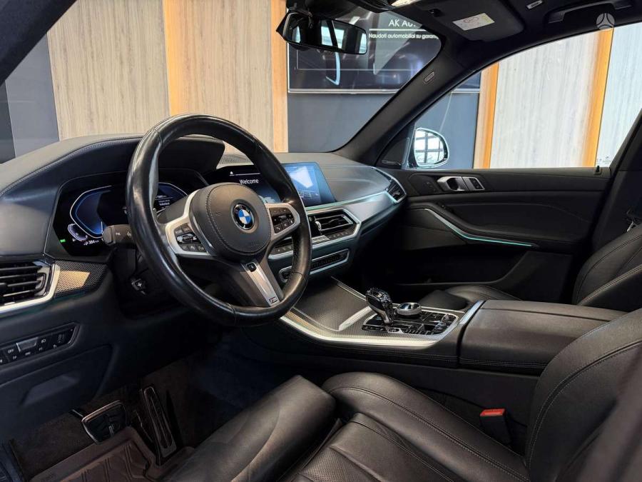 Melns BMW X5 2020 Kauņa, ar dzinēja tilpumu 3.00 L un nobraukumu 80 tūkst. km par 49490 €, foto 14 vietnē AUTOMOTO.COM.LV