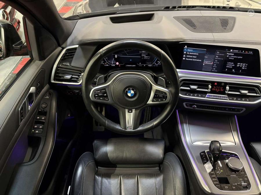 Melns BMW X5 2020 Viļņa, ar dzinēja tilpumu 3.00 L un nobraukumu 146 tūkst. km par 47990 €, foto 19 vietnē AUTOMOTO.COM.LV