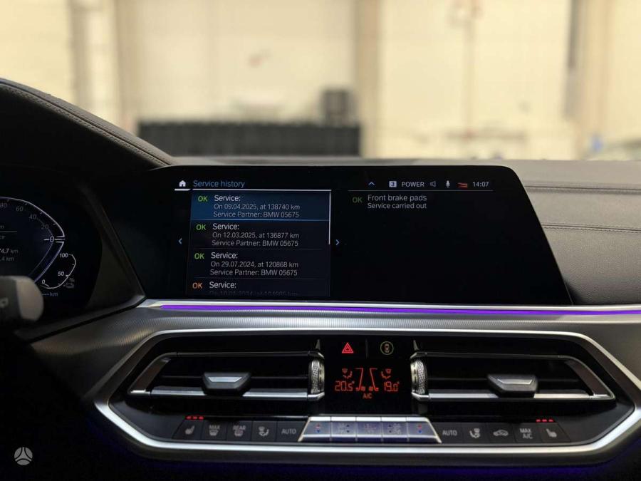 Melns BMW X5 2020 Viļņa, ar dzinēja tilpumu 3.00 L un nobraukumu 146 tūkst. km par 47990 €, foto 25 vietnē AUTOMOTO.COM.LV