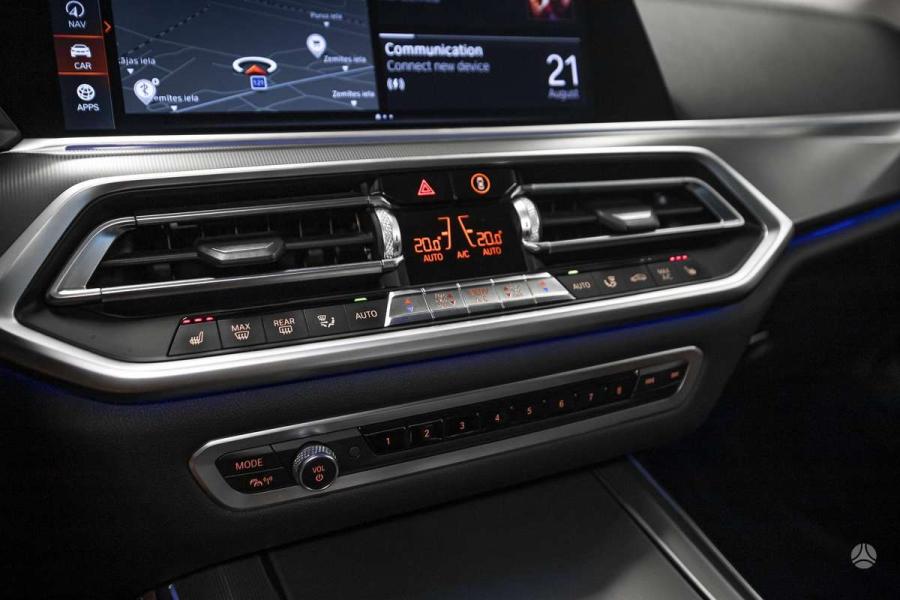 Черный БМВ Х5 2020 в Тукумс, объемом двигателя 2.99 л и пробегом 136 тыс. км за 33990 €, фото 20 на AUTOMOTO.COM.LV