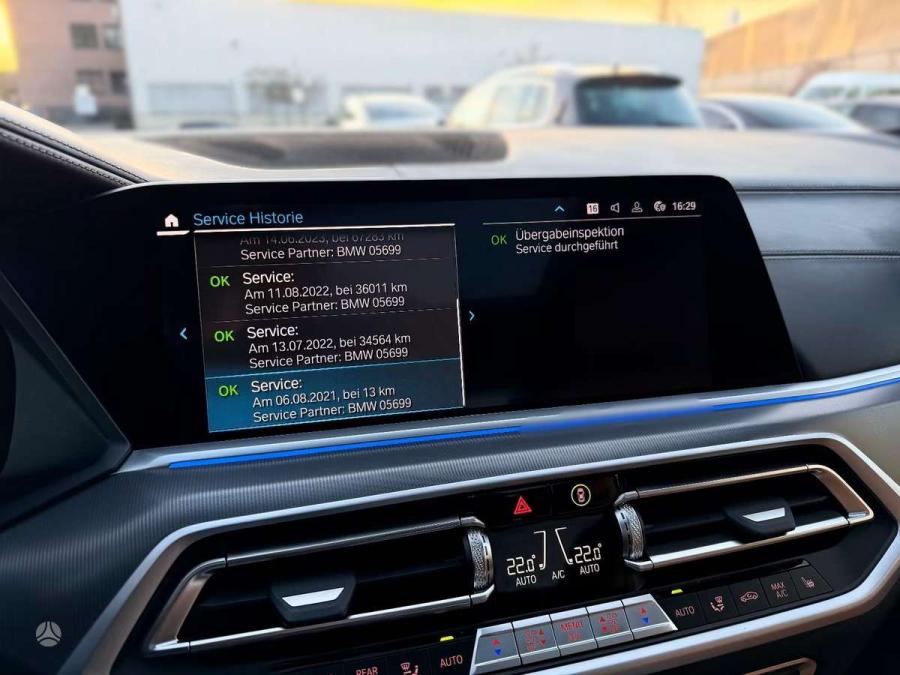 Черный БМВ Х5 2021 в Вильнюс, объемом двигателя 3.00 л и пробегом 143 тыс. км за 51000 €, фото 25 на AUTOMOTO.COM.LV