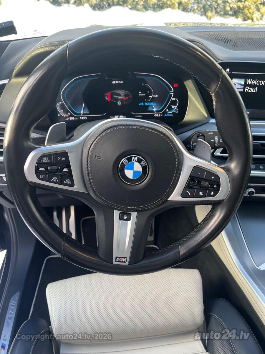 Melns BMW X5 2021 Tallina, ar dzinēja tilpumu 3.00 L un nobraukumu 81 tūkst. km par 62900 €, foto 20 vietnē AUTOMOTO.COM.LV