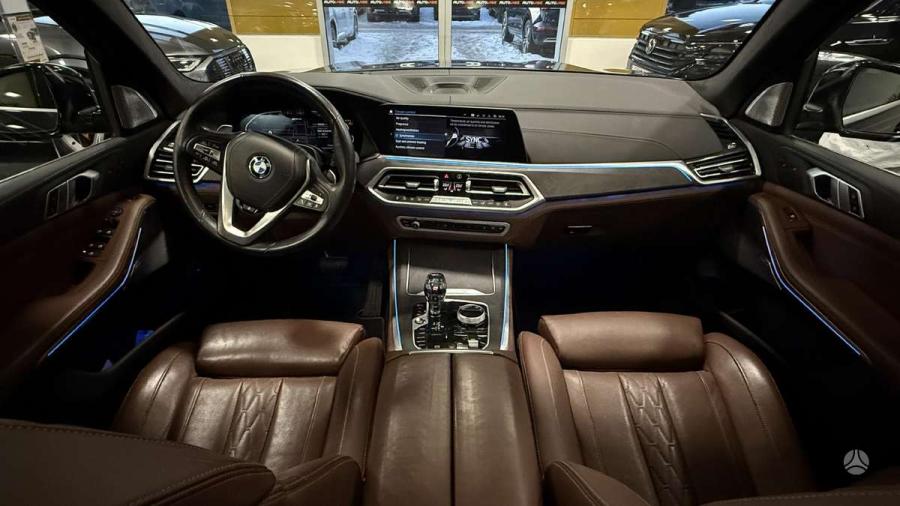 Melns BMW X5 2021 Viļņa, ar dzinēja tilpumu 3.00 L un nobraukumu 105 tūkst. km par 53666 €, foto 8 vietnē AUTOMOTO.COM.LV