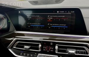 Melns BMW X5 2021 Rīga, ar dzinēja tilpumu 3.00 L un nobraukumu 169 tūkst. km par 47890 €, foto 10 vietnē AUTOMOTO.COM.LV