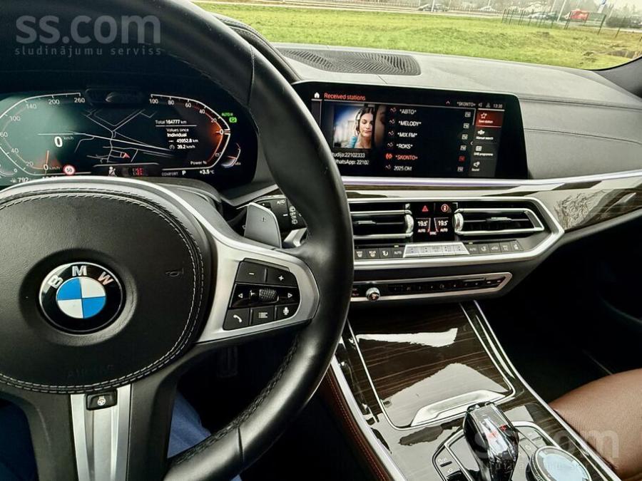 Melns BMW X5 2021 Rīga, ar dzinēja tilpumu 3.00 L un nobraukumu 169 tūkst. km par 47890 €, foto 15 vietnē AUTOMOTO.COM.LV
