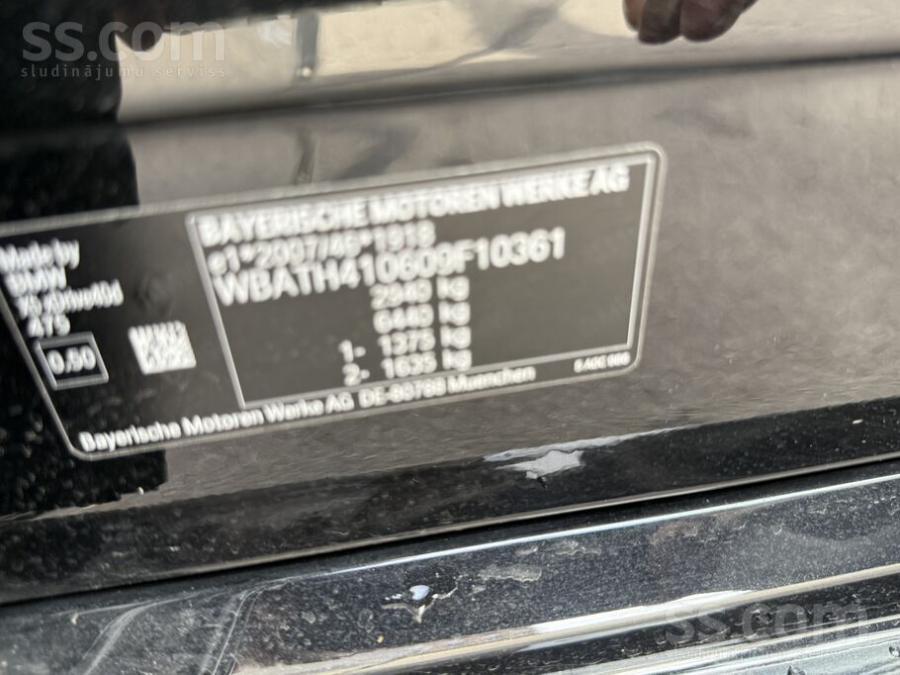 Black BMW X5 2021 in Riga, with an engine capacity of 3.00 L and mileage of 148 thousand km for 51555 €, photo 25 on AUTOMOTO.COM.LV