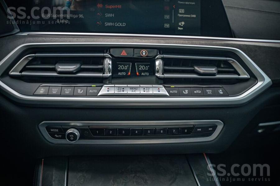 Melns BMW X5 2021 Rīga, ar dzinēja tilpumu 3.00 L un nobraukumu 0 tūkst. km par 52990 €, foto 26 vietnē AUTOMOTO.COM.LV