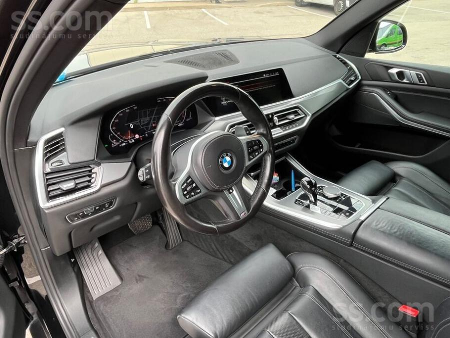 Melns BMW X5 2021 Rīga, ar dzinēja tilpumu 3.00 L un nobraukumu 104 tūkst. km par 38650 €, foto 7 vietnē AUTOMOTO.COM.LV