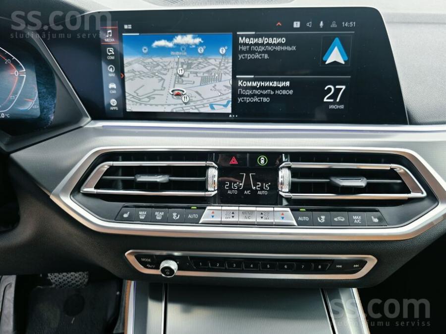 Черный БМВ Х5 2021 в Даугавпилс, объемом двигателя 3.00 л и пробегом 0 тыс. км за 37800 €, фото 26 на AUTOMOTO.COM.LV