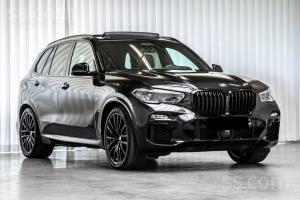 Melns BMW X5 2021 Tukums, ar dzinēja tilpumu 3.00 L un nobraukumu 0 tūkst. km par 57990 €, foto 3 vietnē AUTOMOTO.COM.LV