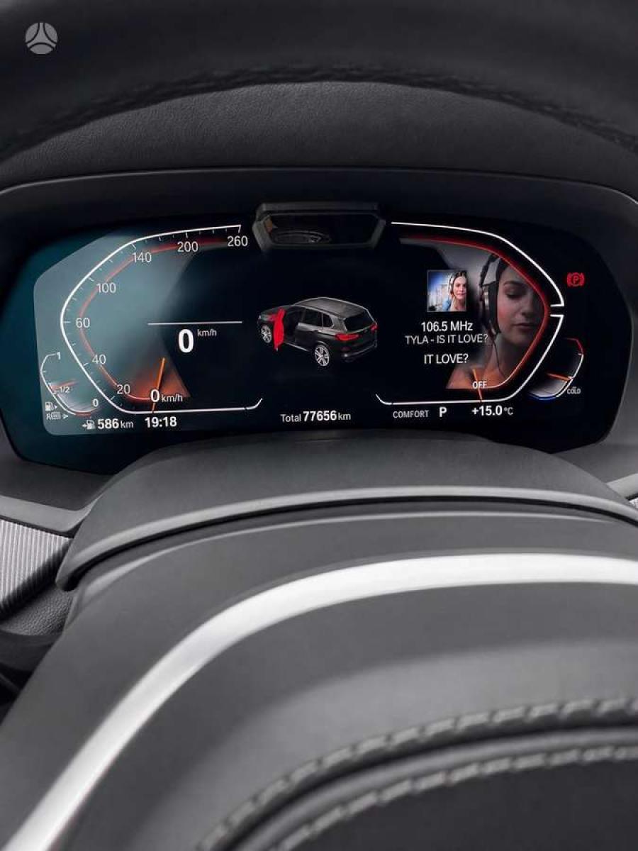 Melns BMW X5 2021 Palanga, ar dzinēja tilpumu 2.99 L un nobraukumu 78 tūkst. km par 45900 €, foto 12 vietnē AUTOMOTO.COM.LV