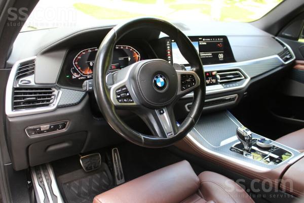 Melns BMW X5 2021 Rīga, ar dzinēja tilpumu 3.00 L un nobraukumu 91 tūkst. km par 49990 €, foto 8 vietnē AUTOMOTO.COM.LV