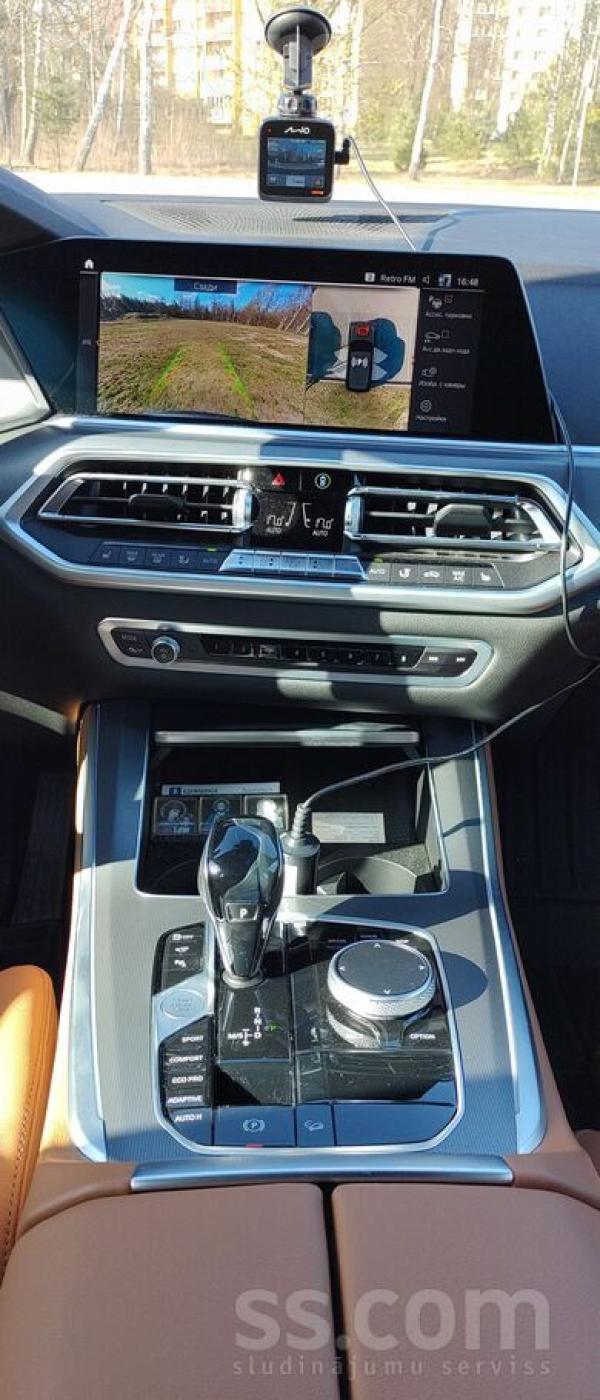 Black BMW X5 2021 in Liepaja, with an engine capacity of 3.00 L and mileage of 11 thousand km for 49500 €, photo 6 on AUTOMOTO.COM.LV