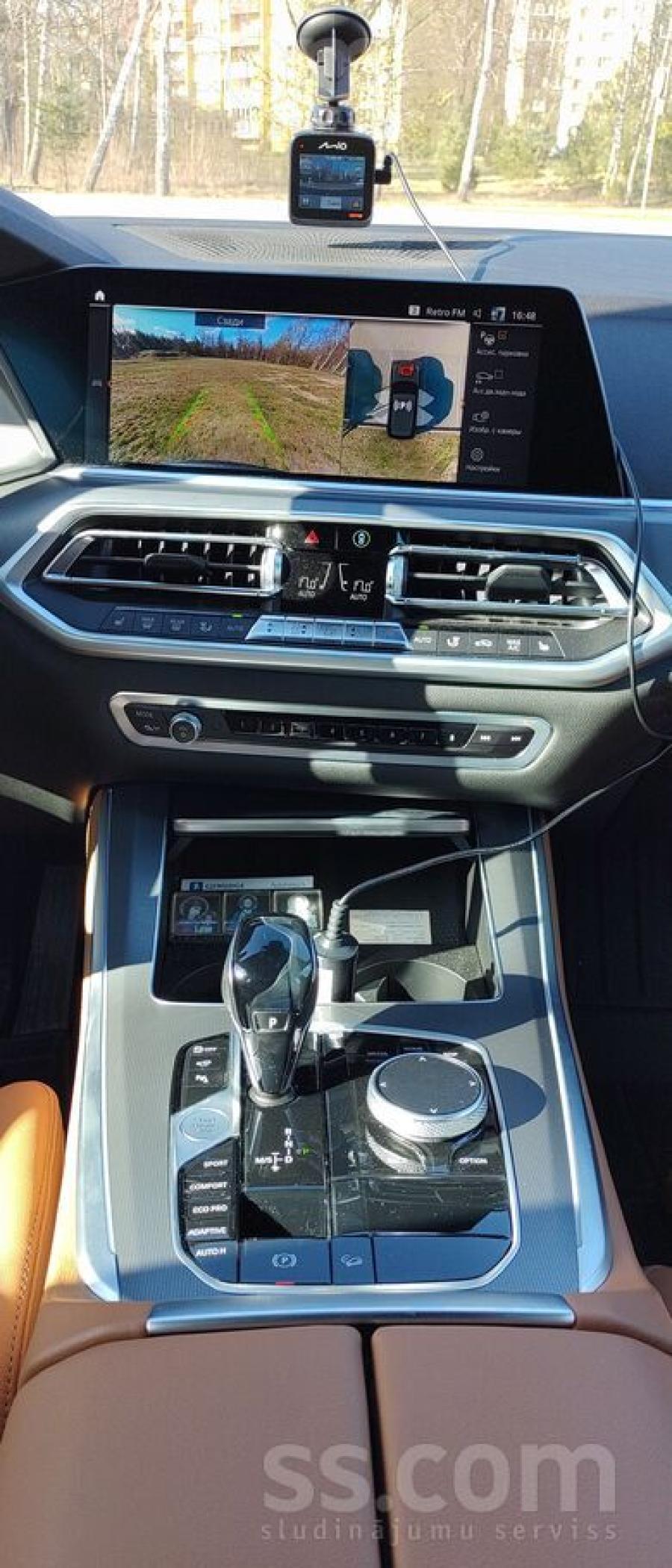 Black BMW X5 2021 in Liepaja, with an engine capacity of 3.00 L and mileage of 11 thousand km for 49500 €, photo 6 on AUTOMOTO.COM.LV