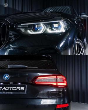 Black BMW X5 2021 in Vilnius, with an engine capacity of 3.00 L and mileage of 58 thousand km for 59999 €, photo 9 on AUTOMOTO.COM.LV