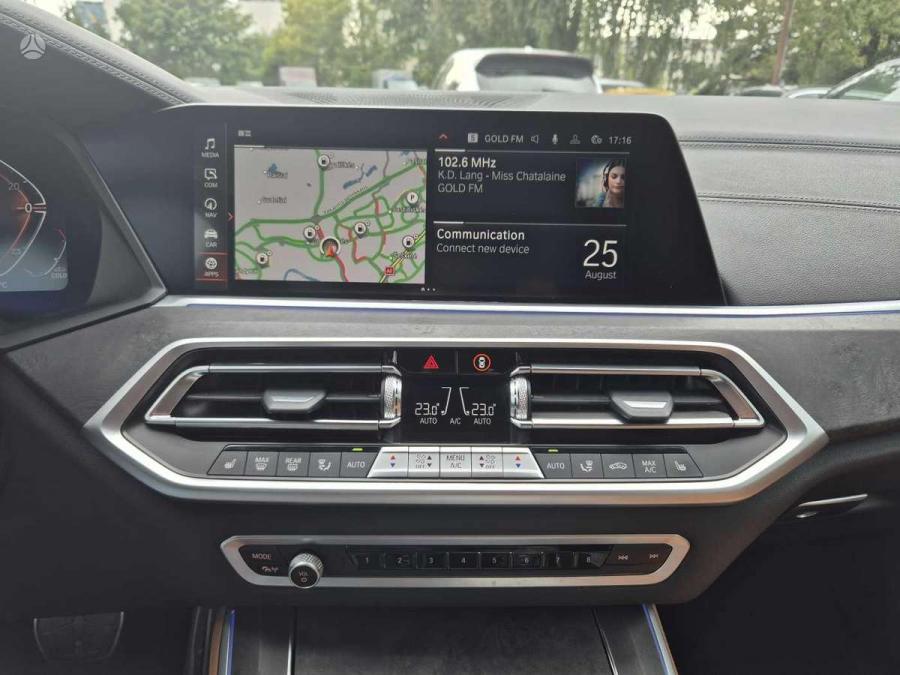 Melns BMW X5 2022 Viļņa, ar dzinēja tilpumu 2.99 L un nobraukumu 132 tūkst. km par 43900 €, foto 14 vietnē AUTOMOTO.COM.LV