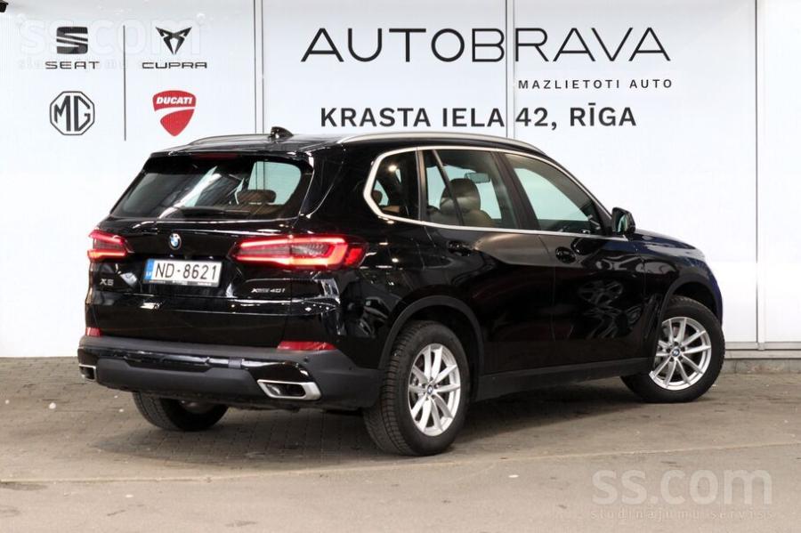 Melns BMW X5 2022 Rīga, ar dzinēja tilpumu 3.00 L un nobraukumu 112 tūkst. km par 45700 €, foto 9 vietnē AUTOMOTO.COM.LV