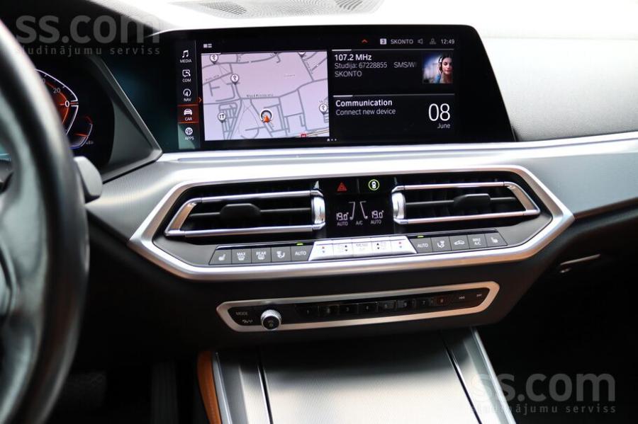 Melns BMW X5 2022 Rīga, ar dzinēja tilpumu 3.00 L un nobraukumu 112 tūkst. km par 45700 €, foto 13 vietnē AUTOMOTO.COM.LV