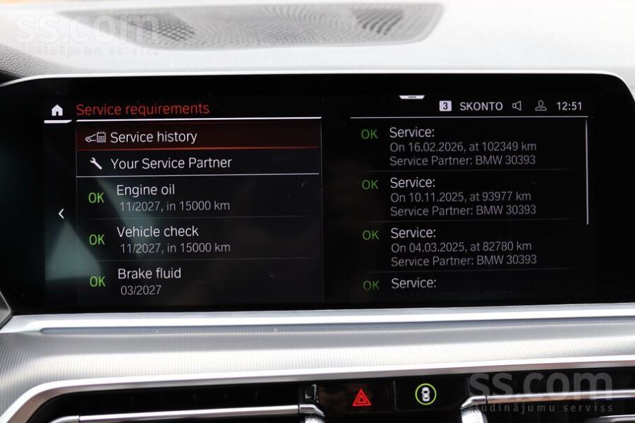 Melns BMW X5 2022 Rīga, ar dzinēja tilpumu 3.00 L un nobraukumu 112 tūkst. km par 45700 €, foto 19 vietnē AUTOMOTO.COM.LV