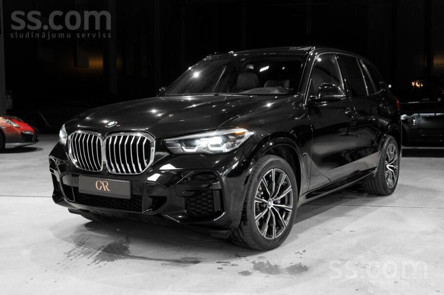 Melns BMW X5 2022 Rīga, ar dzinēja tilpumu 3.00 L un nobraukumu 59 tūkst. km par 47500 €, foto 1 vietnē AUTOMOTO.COM.LV