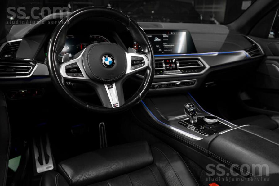 Melns BMW X5 2022 Rīga, ar dzinēja tilpumu 3.00 L un nobraukumu 59 tūkst. km par 47500 €, foto 12 vietnē AUTOMOTO.COM.LV