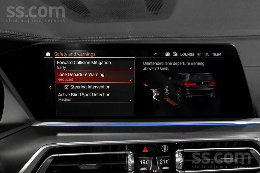 Melns BMW X5 2022 Rīga, ar dzinēja tilpumu 3.00 L un nobraukumu 59 tūkst. km par 47500 €, foto 32 vietnē AUTOMOTO.COM.LV
