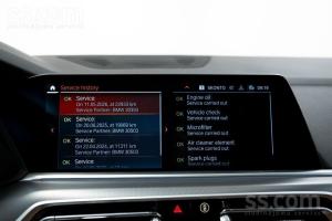 Black BMW X5 2022 in Riga, with an engine capacity of 3.00 L and mileage of 23 thousand km for 46500 €, photo 35 on AUTOMOTO.COM.LV