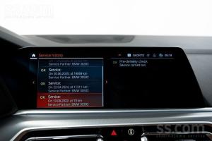 Black BMW X5 2022 in Riga, with an engine capacity of 3.00 L and mileage of 23 thousand km for 46500 €, photo 36 on AUTOMOTO.COM.LV