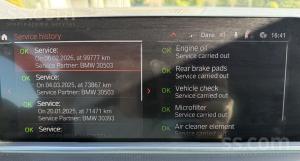 Черный БМВ Х5 2022 в Рига, объемом двигателя 3.00 л и пробегом 105 тыс. км за 52900 €, фото 16 на AUTOMOTO.COM.LV