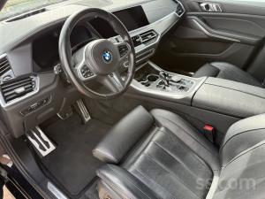 Black BMW X5 2022 in Riga, with an engine capacity of 3.00 L and mileage of 79 thousand km for 49500 €, photo 6 on AUTOMOTO.COM.LV