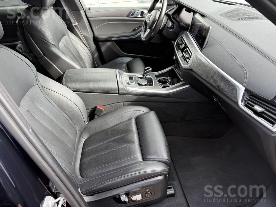 Black BMW X5 2022 in Riga, with an engine capacity of 3.00 L and mileage of 79 thousand km for 49500 €, photo 9 on AUTOMOTO.COM.LV
