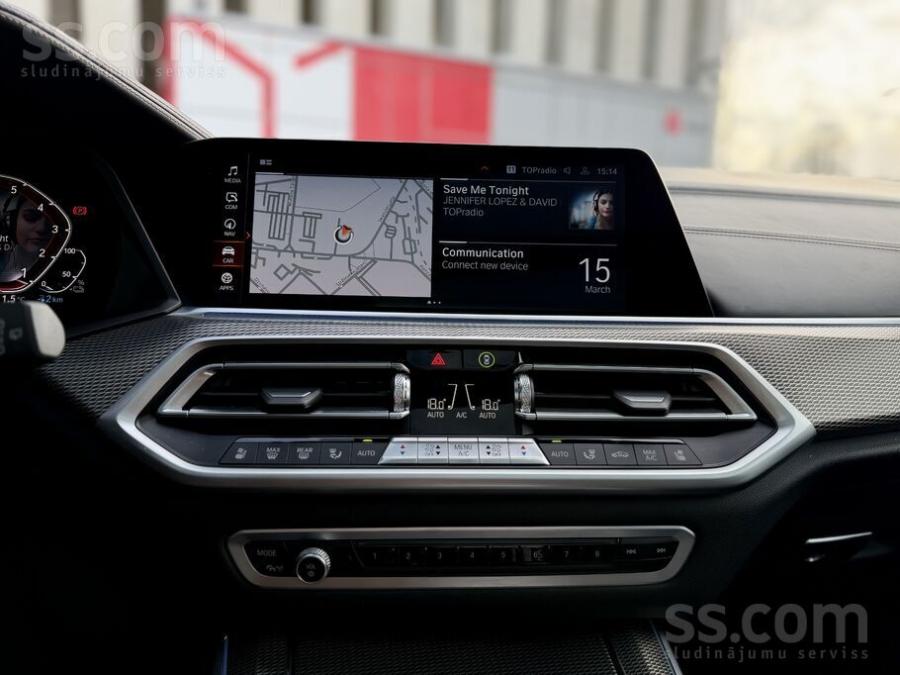 Черный БМВ Х5 2022 в Рига, объемом двигателя 3.00 л и пробегом 114 тыс. км за 57777 €, фото 17 на AUTOMOTO.COM.LV
