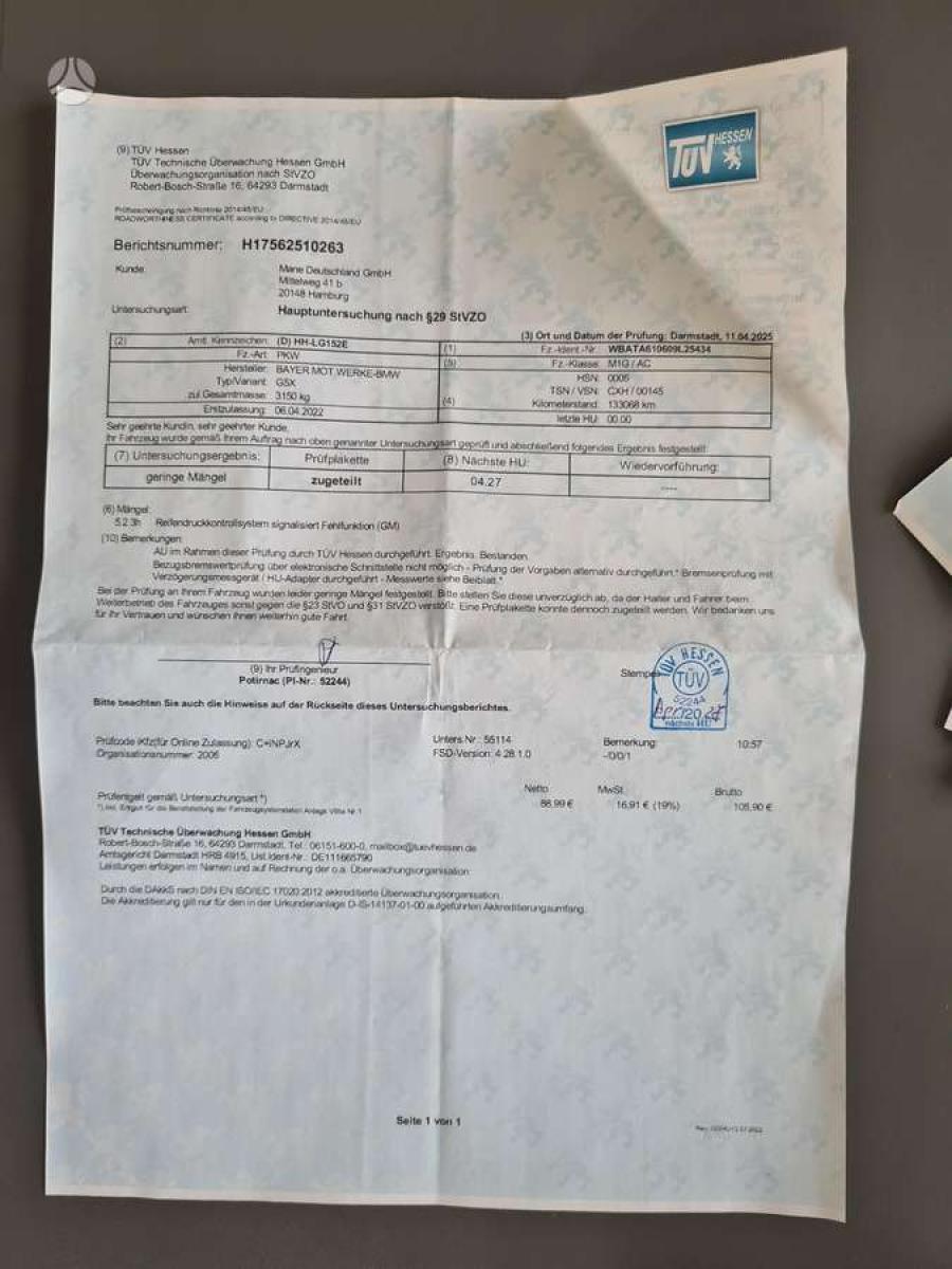 Черный БМВ Х5 2022 в Шяуляй, объемом двигателя 3.00 л и пробегом 187 тыс. км за 44700 €, фото 44 на AUTOMOTO.COM.LV