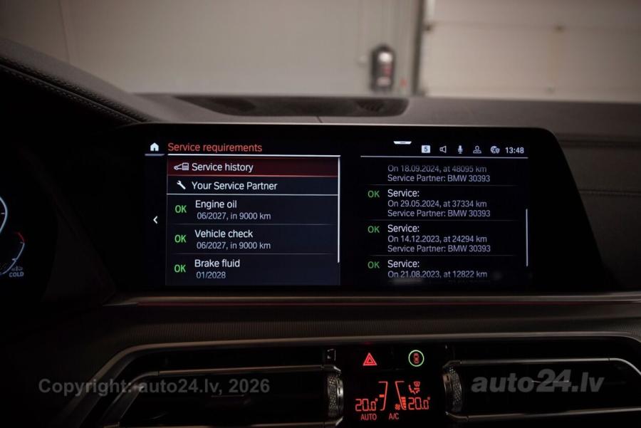 Черный БМВ Х5 2023 в Таллин, объемом двигателя 3.00 л и пробегом 89 тыс. км за 49990 €, фото 19 на AUTOMOTO.COM.LV