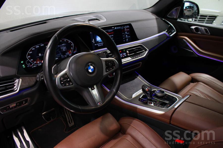 Melns BMW X5 2023 Rīga, ar dzinēja tilpumu 4.40 L un nobraukumu 41 tūkst. km par 64000 €, foto 12 vietnē AUTOMOTO.COM.LV