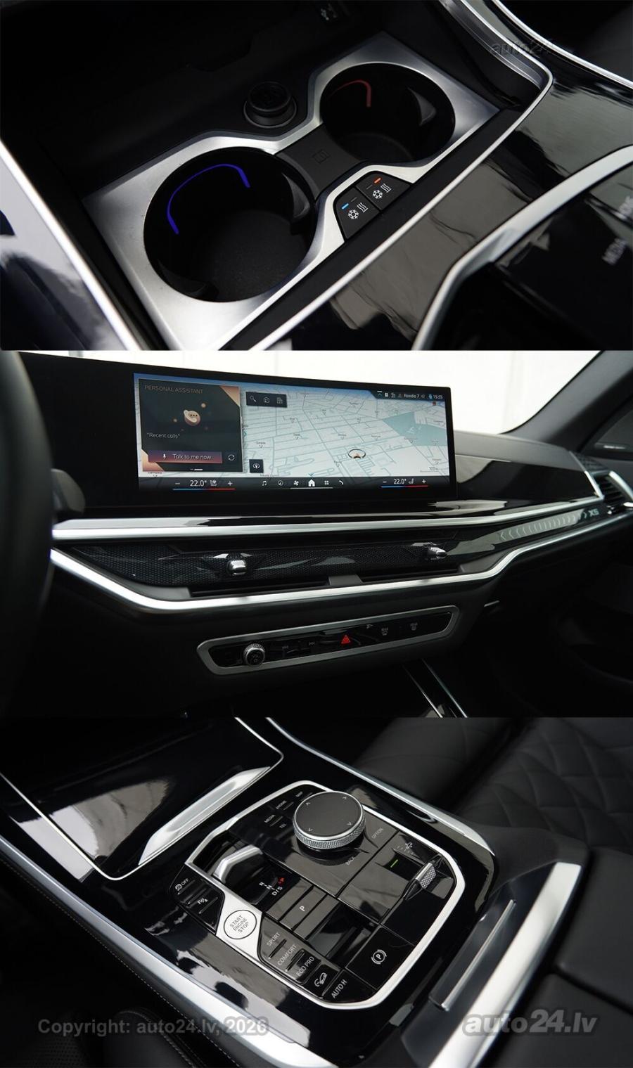 Melns BMW X5 2023 Tallina, ar dzinēja tilpumu 3.00 L un nobraukumu 89 tūkst. km par 74000 €, foto 14 vietnē AUTOMOTO.COM.LV