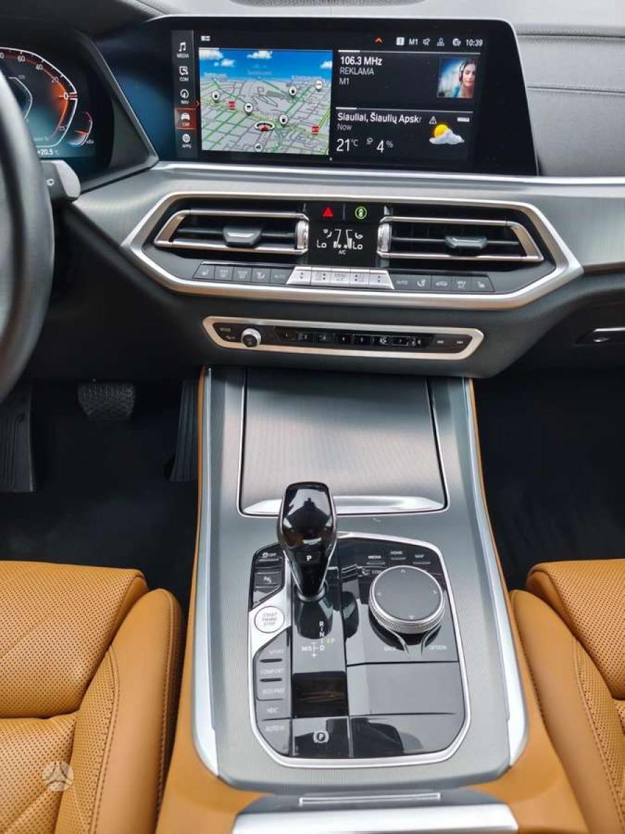 Black BMW X5 2023 in Siauliai, with an engine capacity of 3.00 L and mileage of 62 thousand km for 58500 €, photo 13 on AUTOMOTO.COM.LV