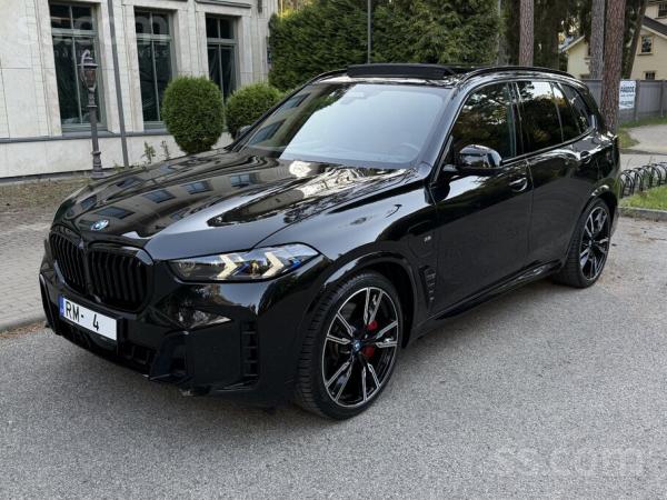 Melns BMW X5 2023 Jūrmala, ar dzinēja tilpumu 3.00 L un nobraukumu 77 tūkst. km par 79777 €, foto 1 vietnē AUTOMOTO.COM.LV