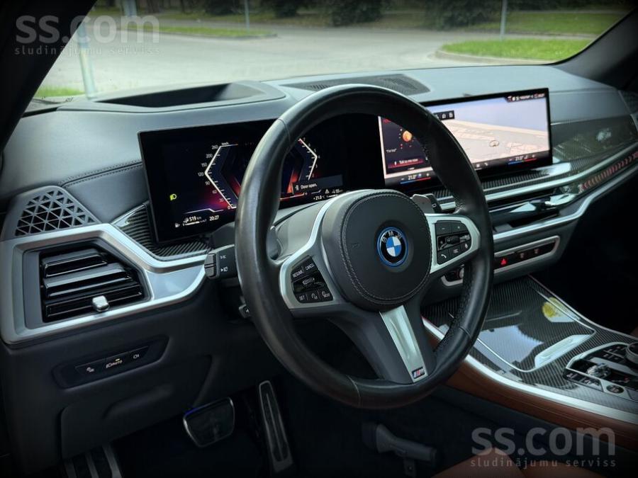 Melns BMW X5 2023 Jūrmala, ar dzinēja tilpumu 3.00 L un nobraukumu 77 tūkst. km par 79777 €, foto 12 vietnē AUTOMOTO.COM.LV