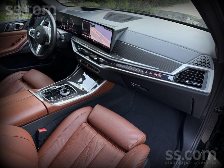 Melns BMW X5 2023 Jūrmala, ar dzinēja tilpumu 3.00 L un nobraukumu 77 tūkst. km par 79777 €, foto 15 vietnē AUTOMOTO.COM.LV