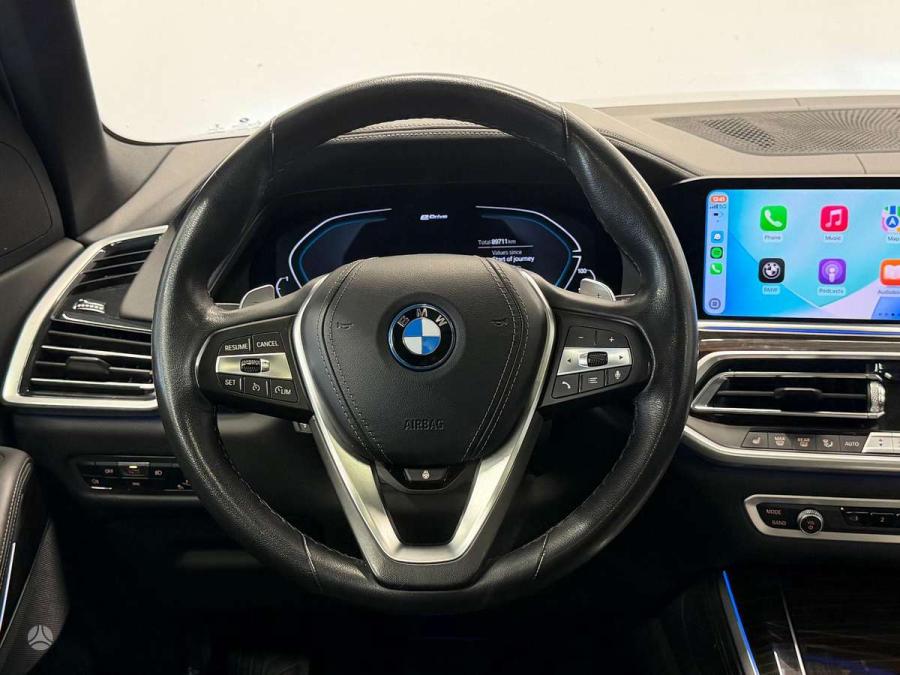 Melns BMW X5 2023 Kauņa, ar dzinēja tilpumu 3.00 L un nobraukumu 90 tūkst. km par 51900 €, foto 13 vietnē AUTOMOTO.COM.LV