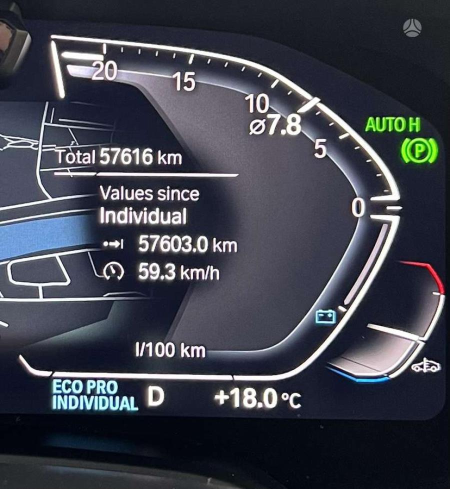 Black BMW X5 2023 in Vilnius, with an engine capacity of 2.99 L and mileage of 58 thousand km for 57900 €, photo 17 on AUTOMOTO.COM.LV